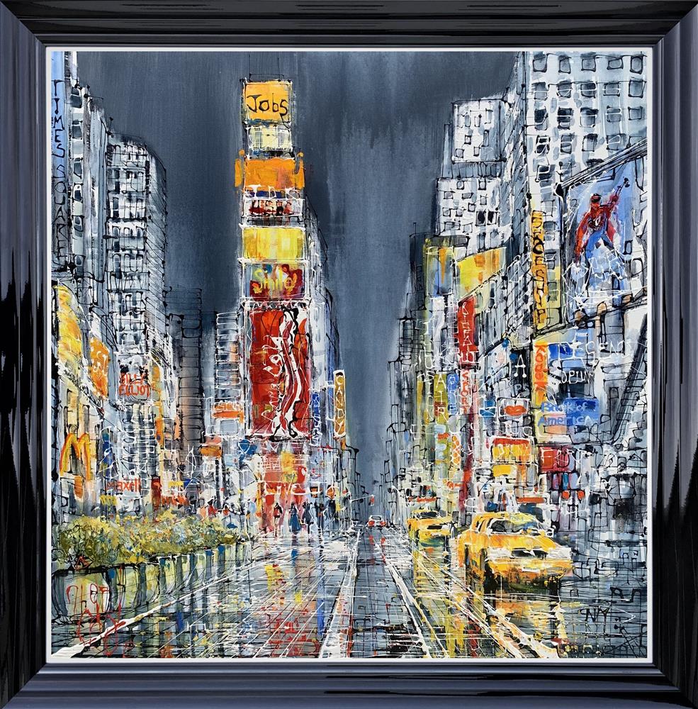 Times Square Rush Hour by Nigel Cooke – Vache Bleue Galleries